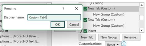 Excel 2019 Ribbons Tabs And Quick Access Toolbar Customize