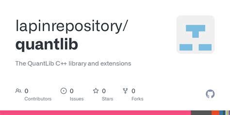 GitHub Lapinrepository Quantlib The QuantLib C Library And Extensions
