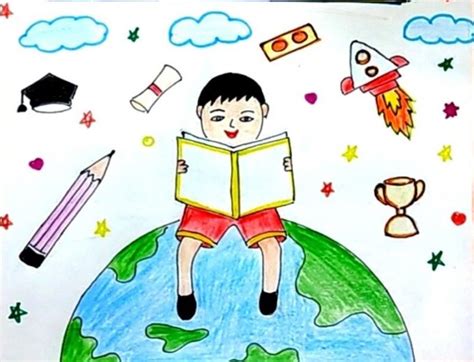 نقاشی روز دانش آموز 13 آبان دخترانه و پسرانه ساده برای رنگ آمیزی