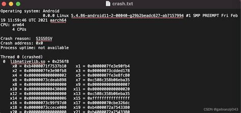 breakpad 简单使用 csdn博客