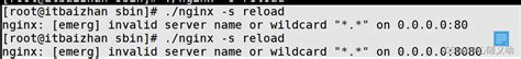Nginx Emerg Invalid Server Name Or Wildcard ““ On 000080nginx Emerg Invalid Server