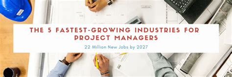 The Five Fastest Growing Industries For Project Managers Smu Global Online And Continuing
