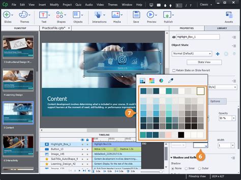 Highlight Boxes CustomGuide
