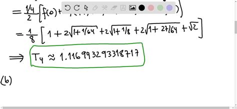 Solvedapply The Composite Midpoint Rule With M12 And 4 Panels To Approximate The Integrals