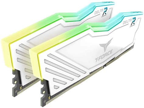 Netcodex Ph Teamgroup T Force Delta Rgb White 16gb 2 X 8gb Cl16 288 Pin Ddr4 Sdram Ddr4 3200