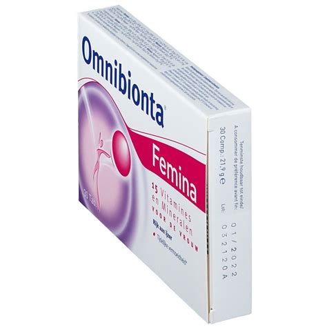 Omnibionta Femina 30 Pz Redcare