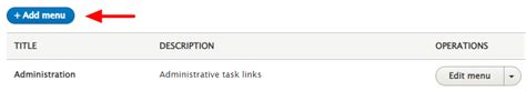 How To Create Menus In Drupal Dinotechno