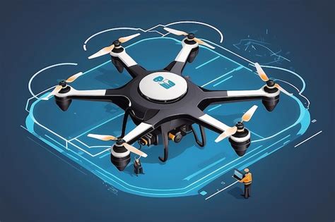 Premium Photo Autonomous Drone Swarm Inspectors