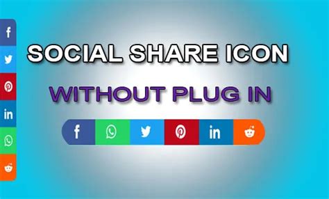 Social Share Buttons Without Plugin In Generatepress Theme