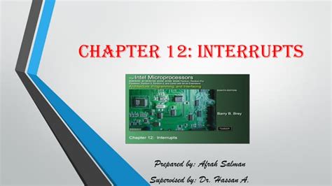 Ch12 Microprocessor Interrupts Ppt Operating Systems Computer Software And Applications