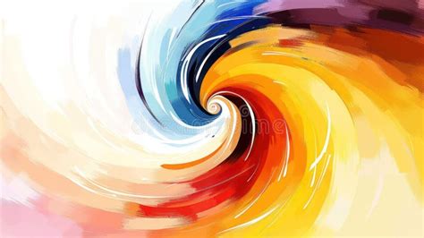 A Vibrant Swirl Of Colors Creating An Abstract Dynamic Visual Effect