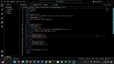 Kusumanchi Lavanya On Linkedin Oasisinfobyte Webdevelopment Html Css Javascript Todoapp