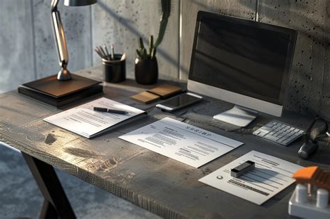 Resume Template For Entrylevel Positions Premium Ai Generated Image