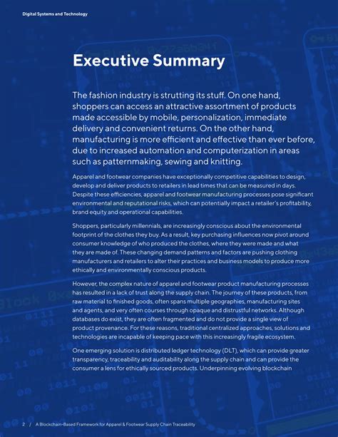 A Blockchain Based Framework For Apparel And Footwear Supply Chain Traceability Pdf