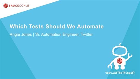 Test Automation Career Path Angie Jones