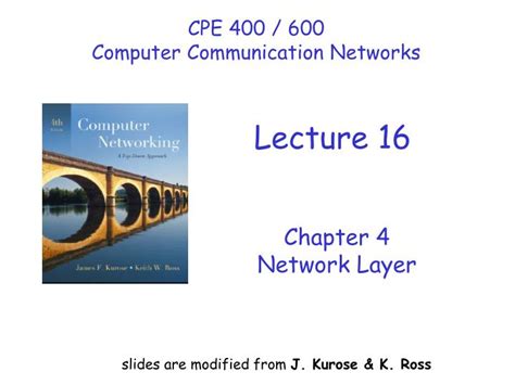 Ppt Chapter 4 Network Layer Powerpoint Presentation Free Download
