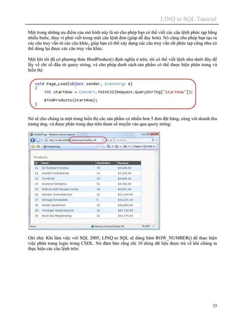 Linq To Sql Tutorial Pdf