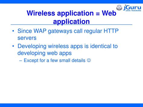 Ppt Building Wireless Applications Using Java And Xml Powerpoint