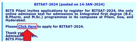 BITSAT Application Form Closed Detailed Procedure College Pravesh
