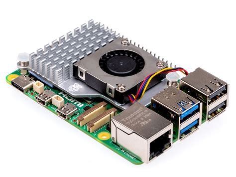 Raspberry Pi Active Cooler Heat Sink With Fan Kiwi Electronics