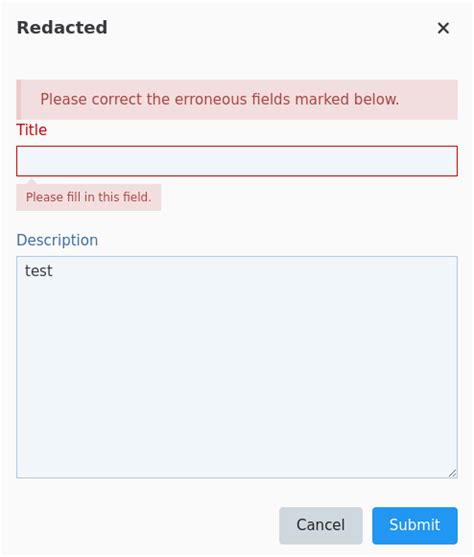 Incorrect Spacing Of Error Messages In Dialogs · Issue 5296 · Woltlab