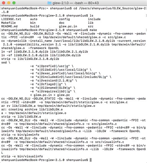 Opengl学习笔记（二）—— Macos环境搭建 Shenyuanluo的博客