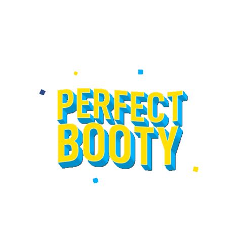 Perfect Booty Sticker By Bioscience Gmbh
