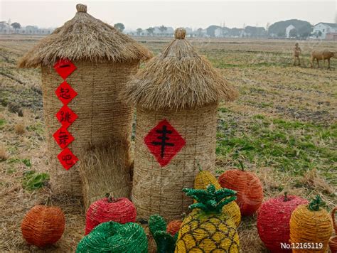 田园草垛子高清图片下载 红动中国