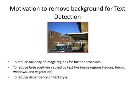 Ppt Con Text Text Detection Using Background Connectivity For Fine