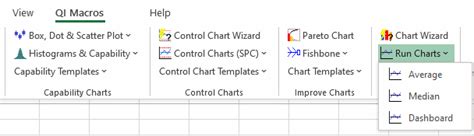Run Chart In Excel Excel Run Chart Maker Qi Macros