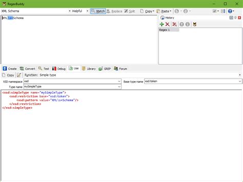 Xml Schema Pattern Validation Using A Regular Expression