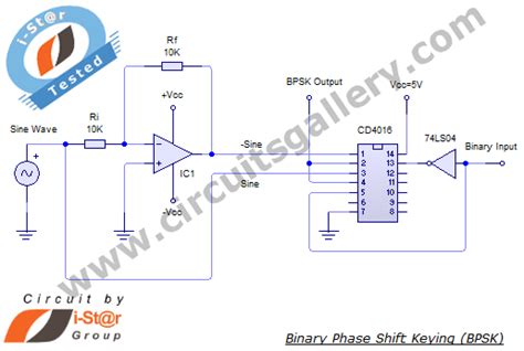 Amplitude Shift Keying Modulation And Demodulation Circuit Diagram