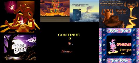 Retro Game Over Sequences Showcase 1992 Rretrogaming
