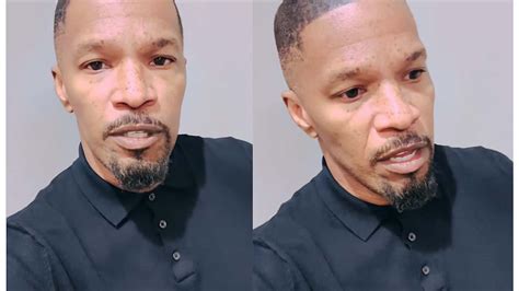 Jamie Foxx Returns With Video Update On His Health I Went To Hell And Back Anthony Brian Logan