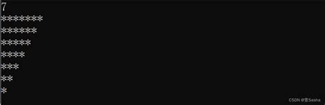 用星号输出倒直角三角形直角在左上角的图案 Cc语言输出倒直角三角形 Csdn博客 用星号输出倒直角三角形直角在左上角的图案 Cc语言输出倒直角三角形 Csdn博客