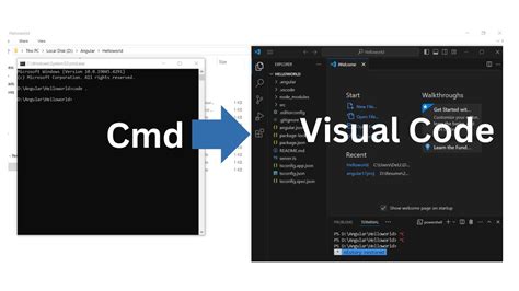 How To Open Vs Code In Current Folder Using Command Prompt Youtube
