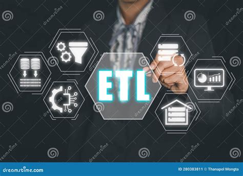 etl extract transform load is a three phase process where data is