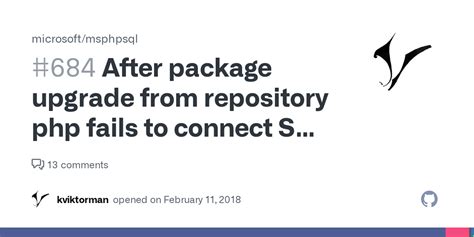 After Package Upgrade From Repository Php Fails To Connect SQL Server Ubuntu Issue
