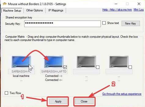 how to control two or more computers using one keyboard and mouse