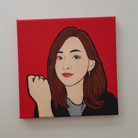 [diy 키트] 아크릴화 팝아트 초상화 Diy 솜씨당