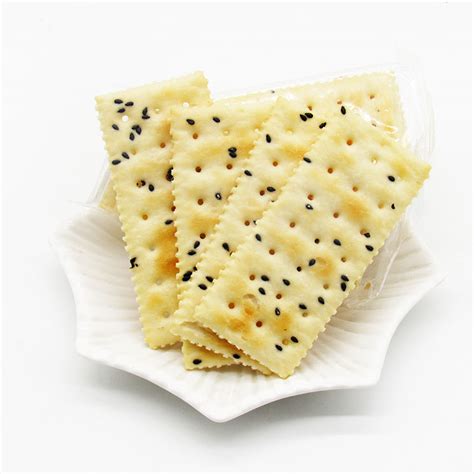 菓子町园道苏打饼干360g 3包果子町咸味奶盐香葱黑芝麻味代餐零食 虎窝淘