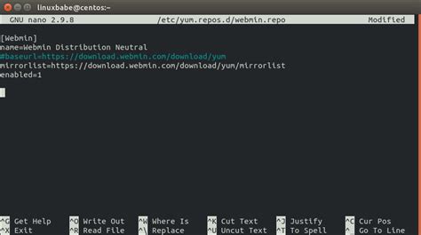 How To Install Webmin On Centos 8rhel 8 Server Linuxbabe