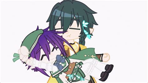 Kokichi Really Likes Shuichiskitgacha Clubgenshin Impact Au Youtube