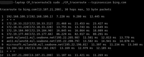 Traceroute Insession Catchpoints Effort Towards A More Reliable Network Diagnostic Tool