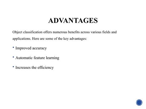 Object Classification Mini Project Pptx