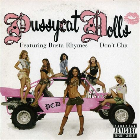 The Pussycat Dolls Featuring Busta Rhymes Dont Cha Cd Single Car