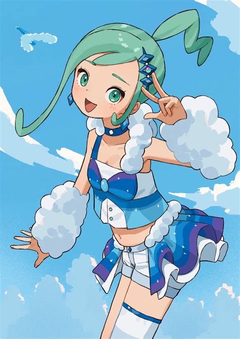 Altaria And Lisia Pokemon And 1 More Drawn By Mashiroka Danbooru