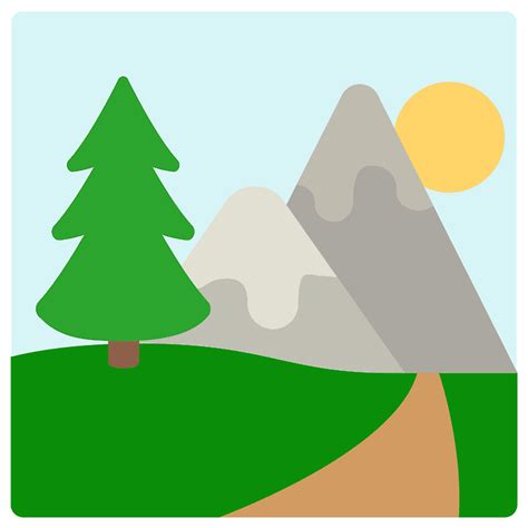 National Park Free Vector Emoji On