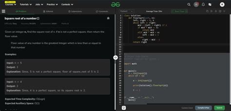 Karthikeyan G On Linkedin Day7 Geeksforgeeks Codingchallenge Day7