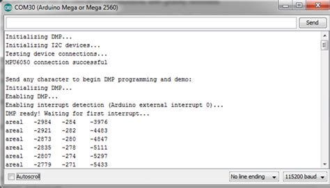 Configuring Mpu 9150 Arduino And Matlab Dashboard Project